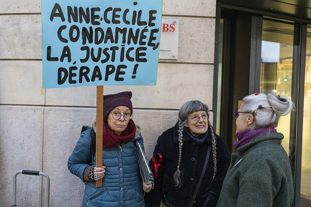 Anne-Cécile Reimann: une condamnation qui fait mal à gauche - Le Courrier
